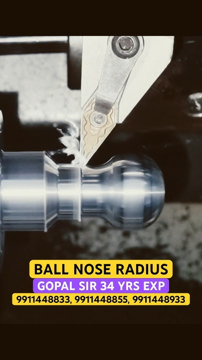 CNC MACHINE PRACTICAL।BallRadius #machine #shorts #cncmachine#cncoperator #cncvmc # ...