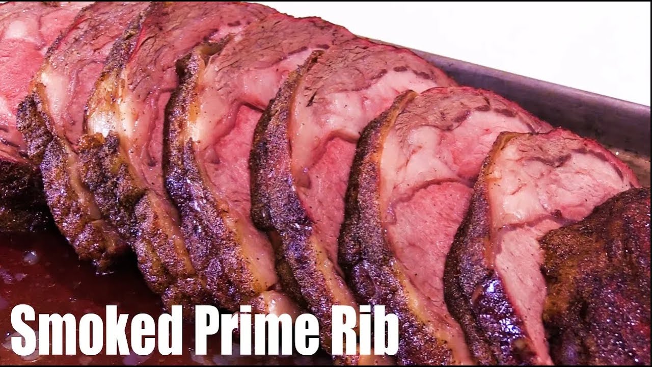 Smoked Prime Rib Roast - YouTube