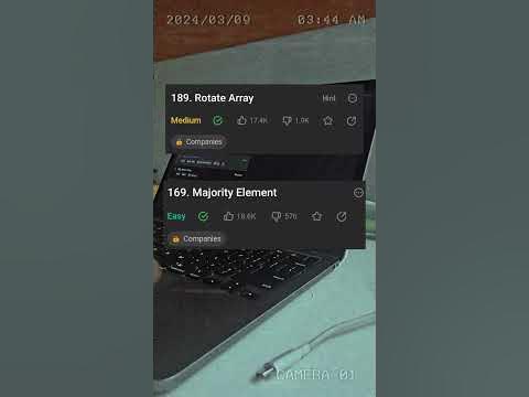 Day 6: Mastering LeetCode Top 50 Interview List - Rotating Arrays and Finding Majority Elements ...