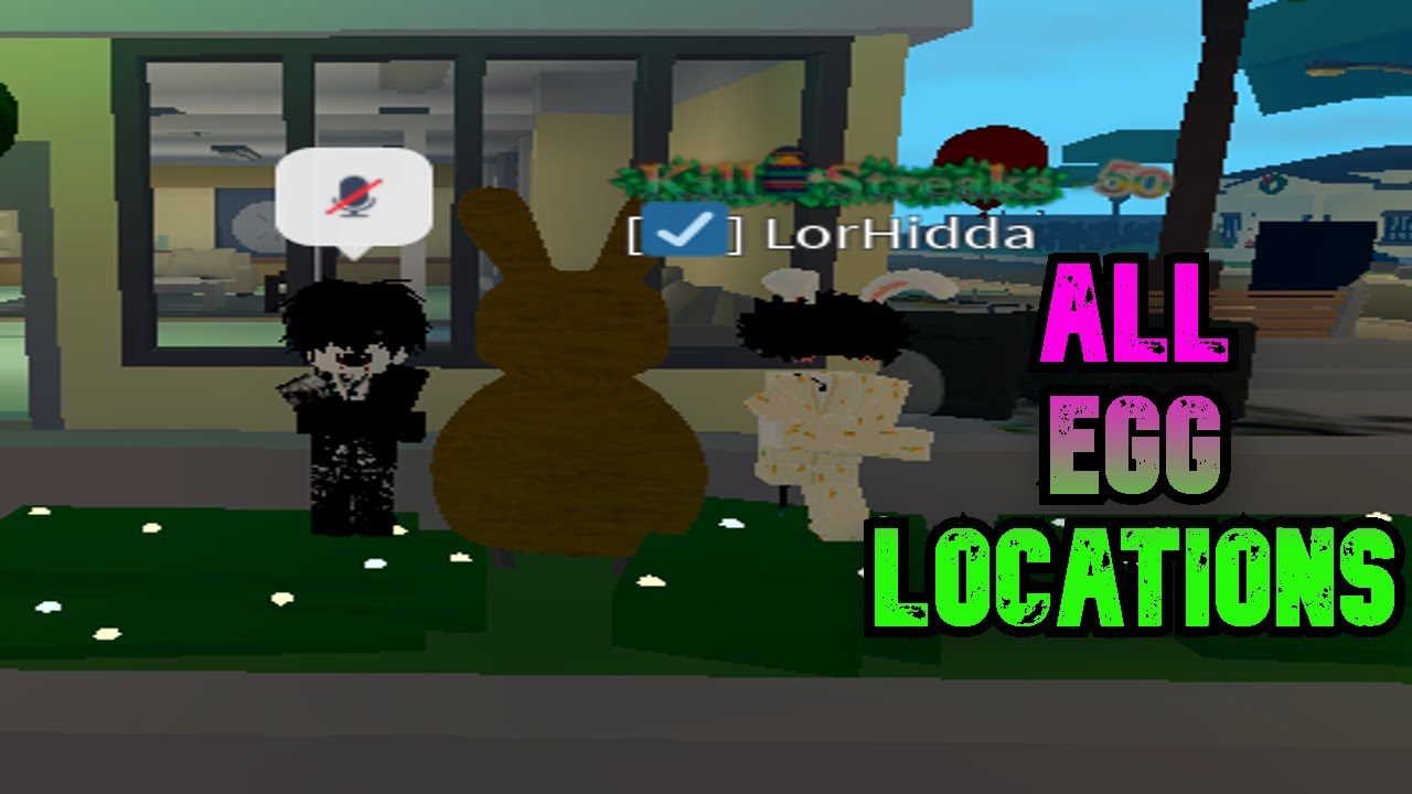 🐰 HOW TO DO THE EASTER EVENT IN HOOD MODDED 🥚 | ALL EGG LOCATIONS ...