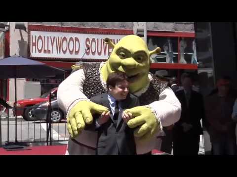 Shrek Hollywood Walk of Fame Star Ceremony - YouTube