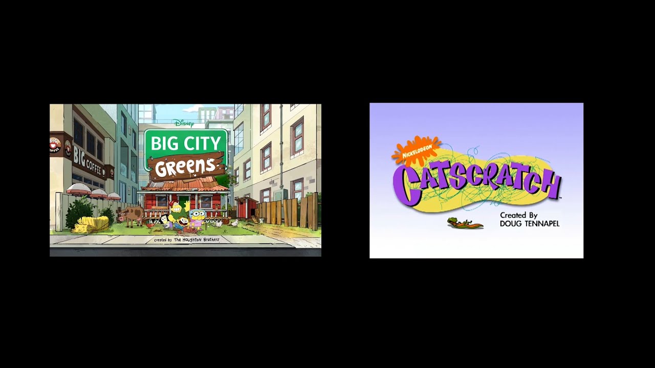 Big City Green and Catscratch Theme Mix - YouTube