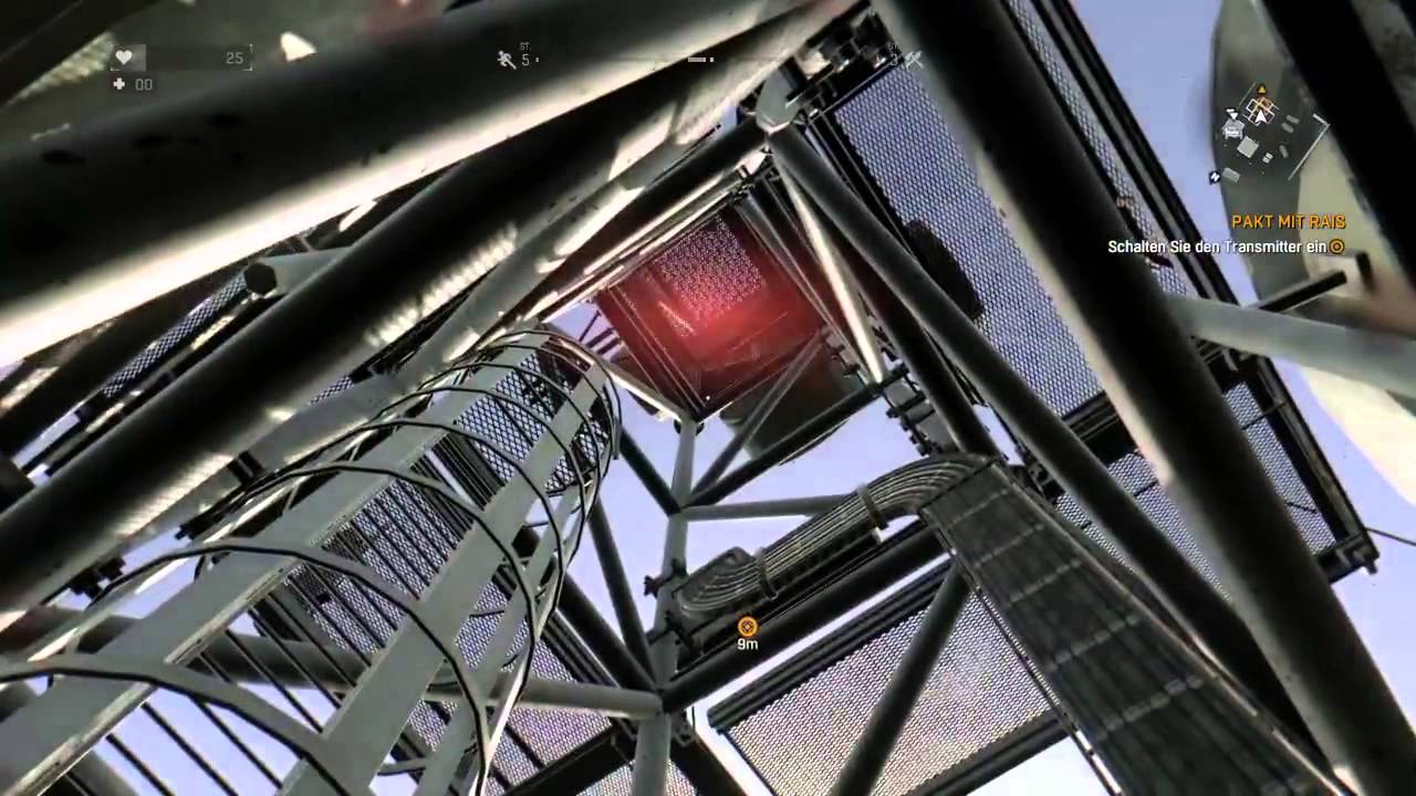 Dying Light - Big Tower Climbing Mission - Gameplay PlayStation 4 - YouTube