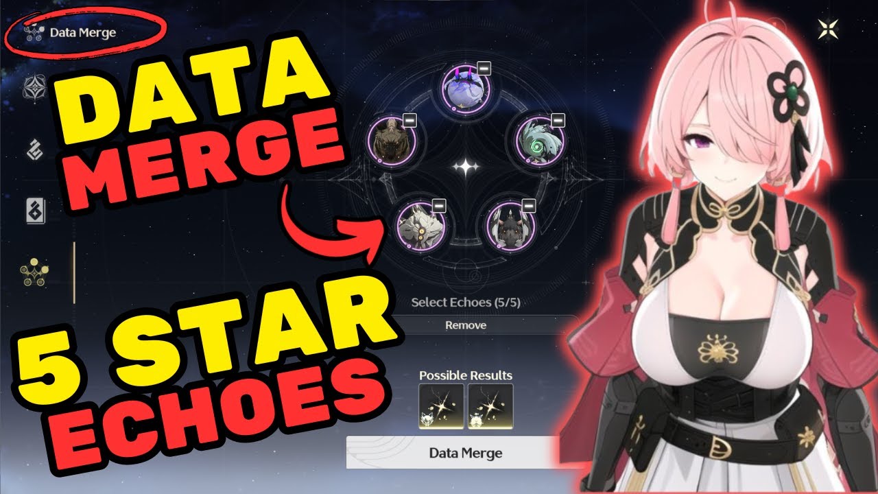 CREATE 5 STAR ECHOES INSANELY EASY IN WUTHERING WAVES | DATA MERGE GUIDE - YouTube
