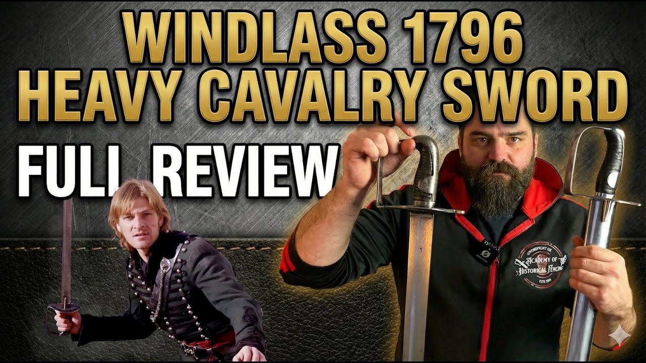Windlass 1796 Heavy Cavalry Sword - a perfect replica? - YouTube