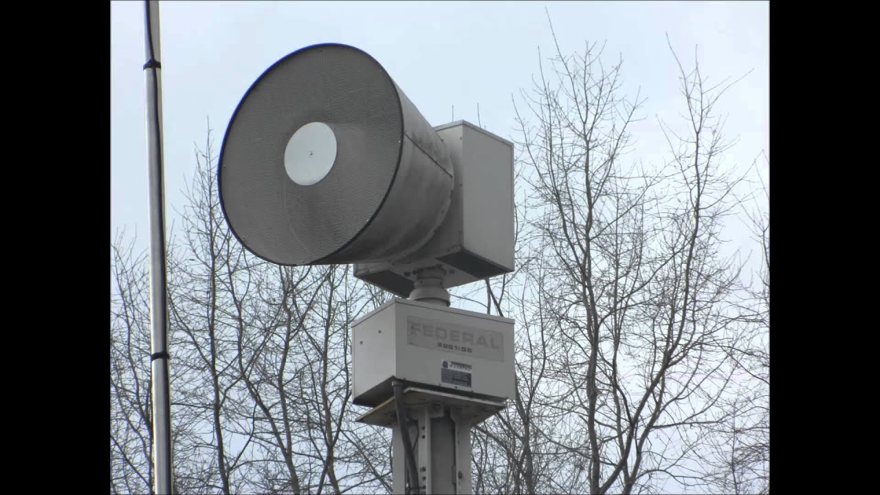 Siren Simulation | Federal Signal 2001-SRN Ambiance | Alert & Attack ...