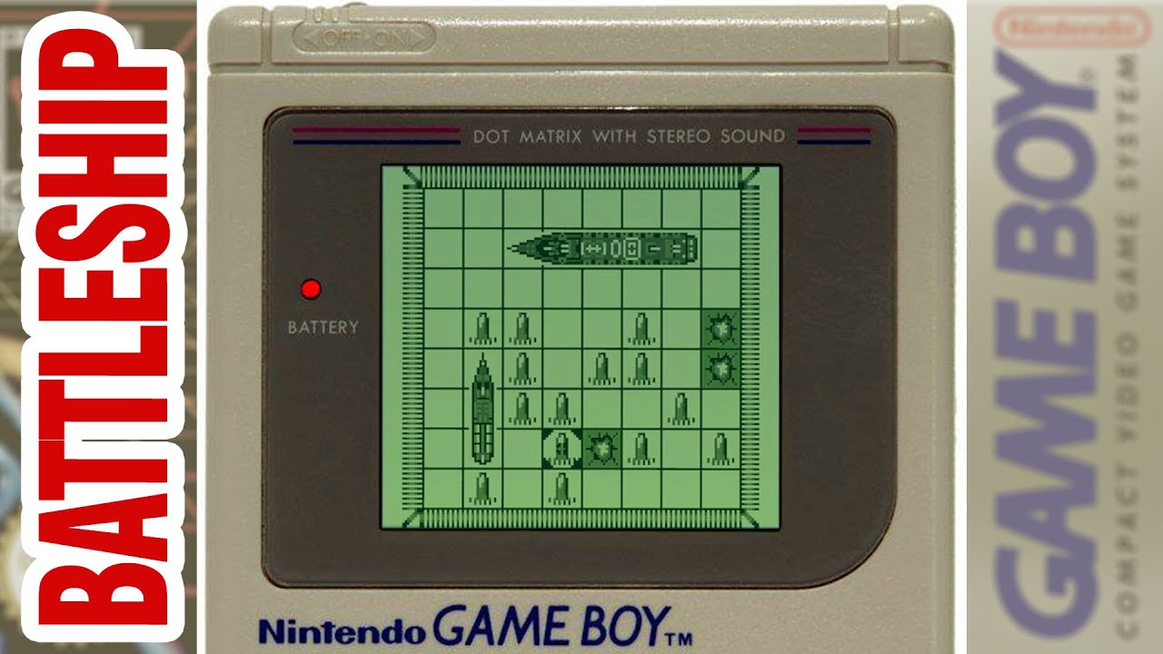 BATTLESHIP (Gameboy) 1992 | Gameplay ShortPlay - YouTube