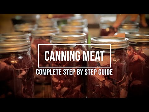 Canning Venison - Raw Pack Complete Guide!