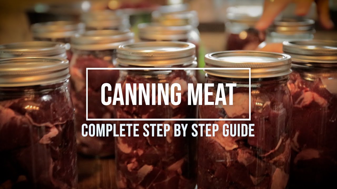Canning Venison - Raw Pack Complete Guide! - YouTube
