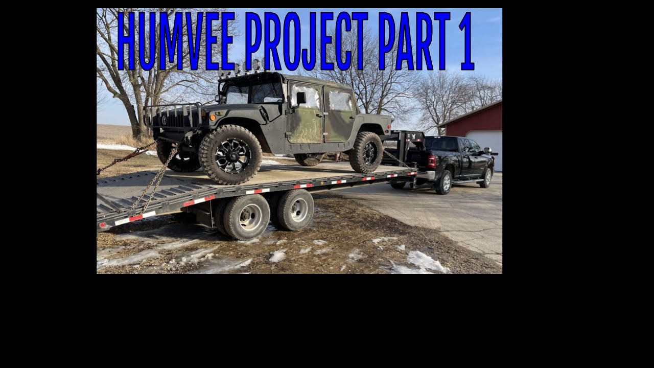 HUMVEE BUILD PART 1 - YouTube