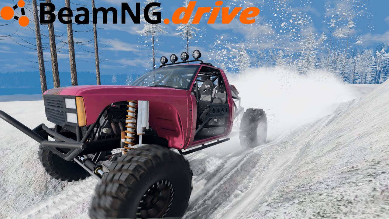 Craziest Snow Storm | BeamNG Drive - YouTube