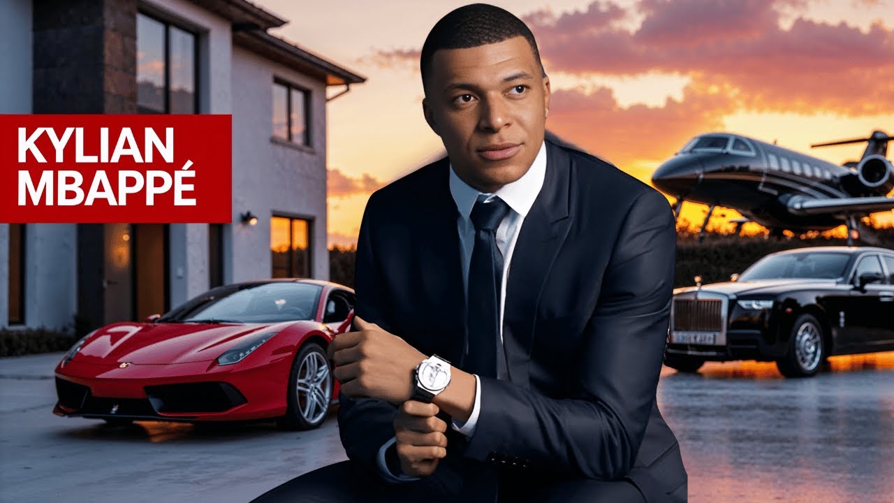 Kylian Mbappé's Lifestyle: Net Worth, Cars, And Mansion - YouTube