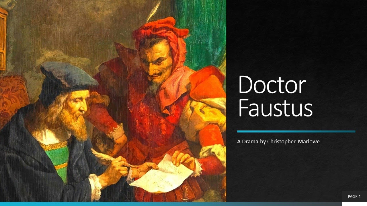 Doctor Faustus by Christopher Marlowe summary - YouTube