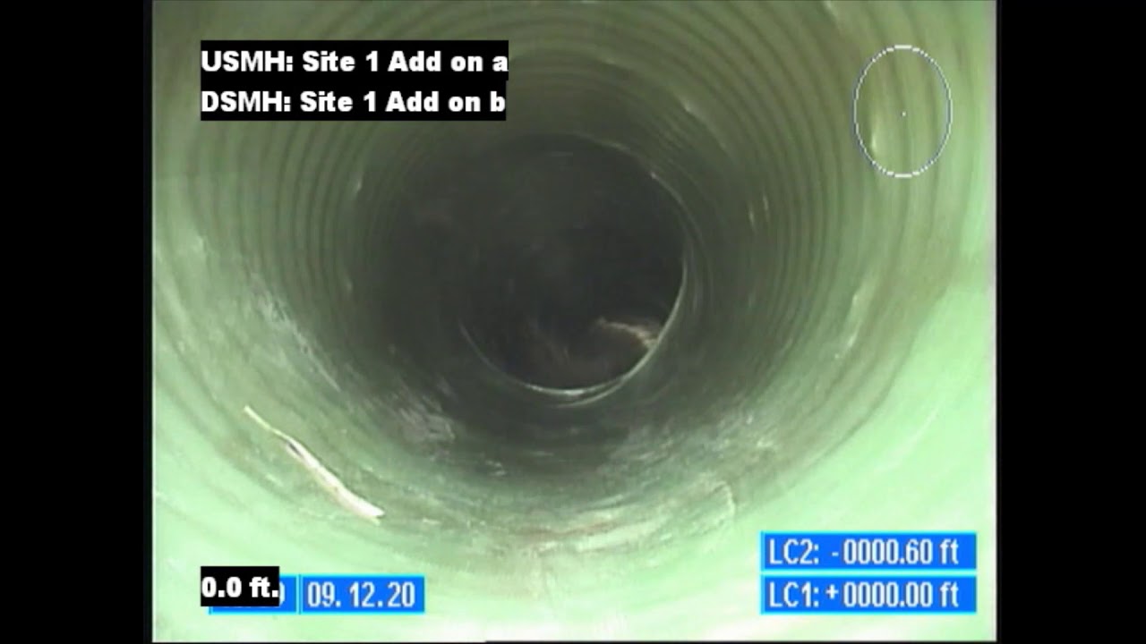 UV-CIPP Before and After Liner Installation - YouTube