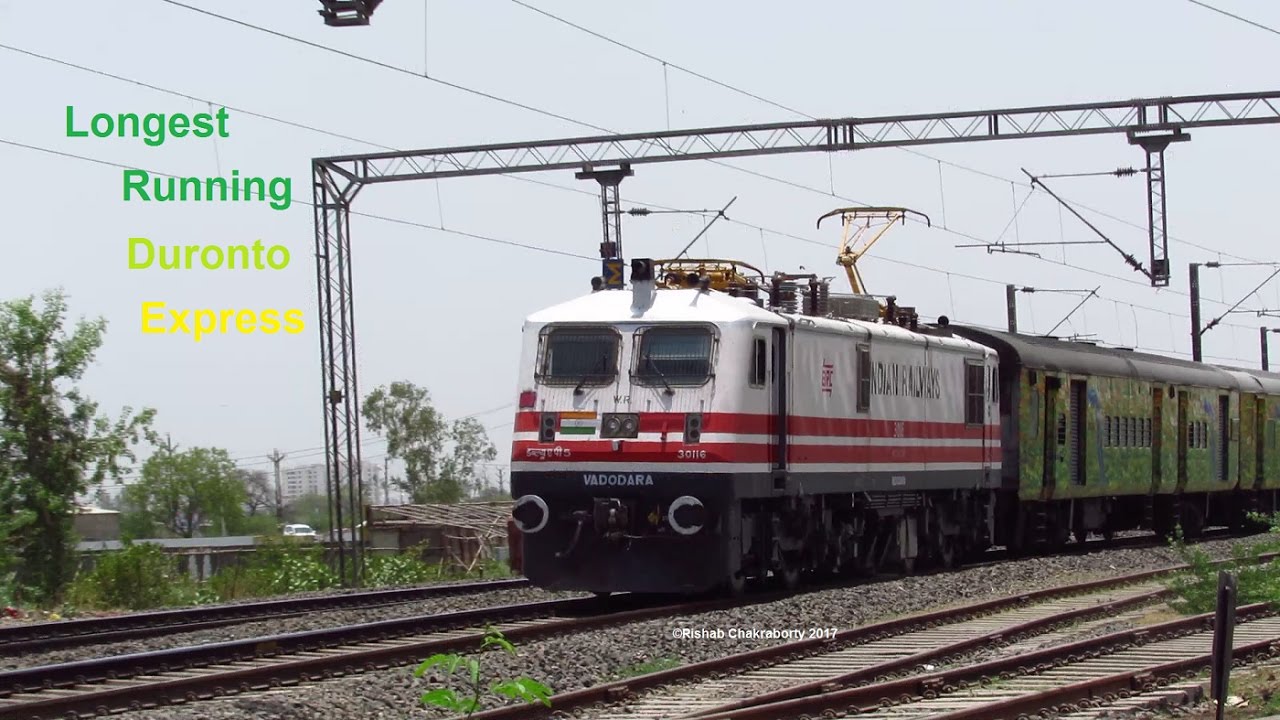 ( 15th Upload Special ) Longest Running Duronto Express a.k.a Ernakulam ...