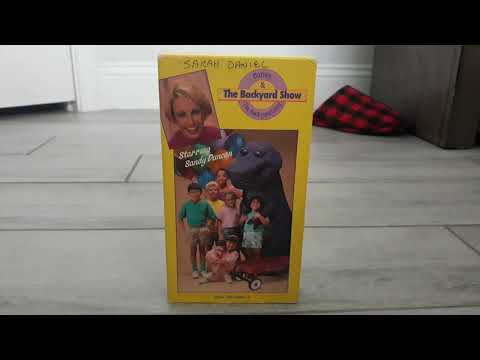 Barney & the Backyard Gang The Backyard Show VHS review - YouTube