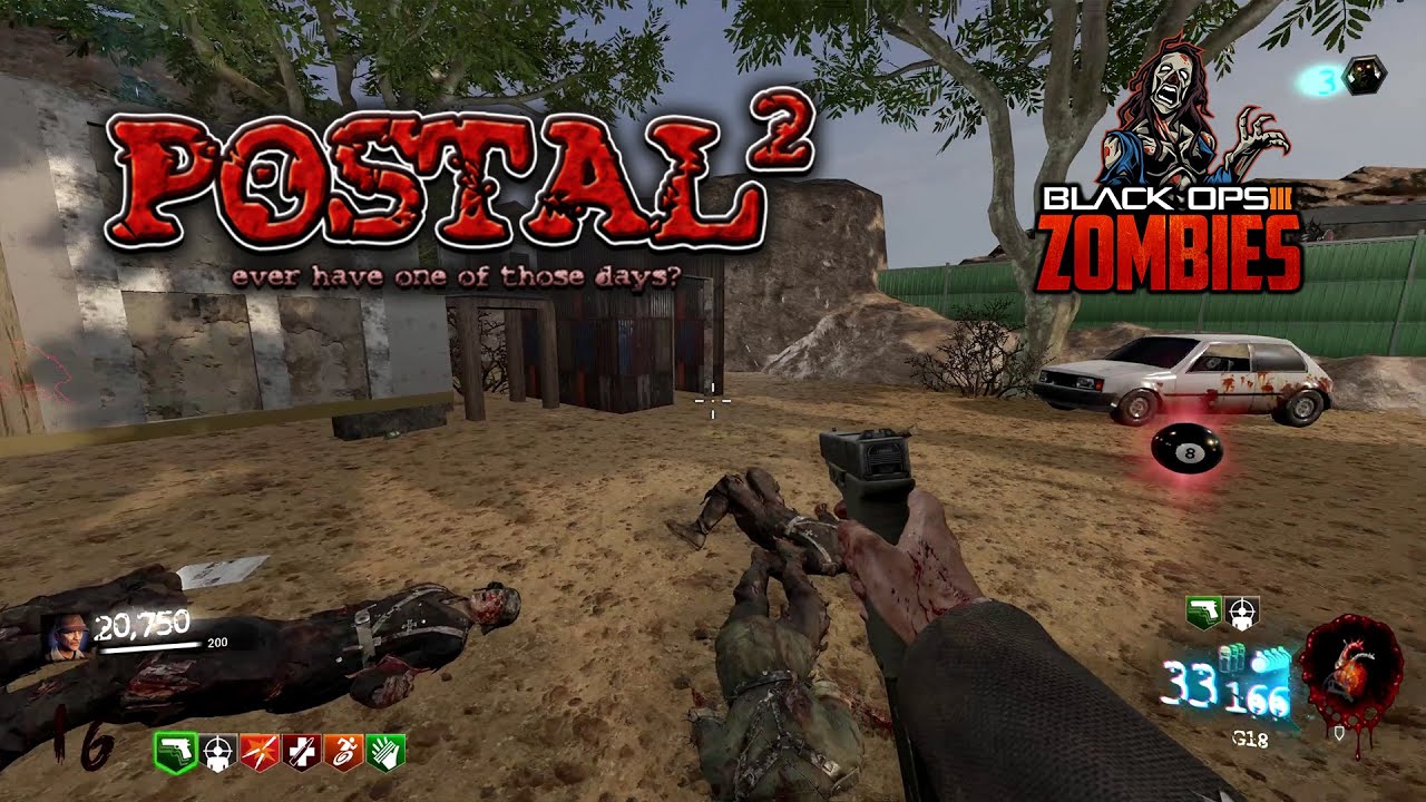 POSTAL 2 Zombies Trailer Survival Black Ops 3 Zombies - YouTube