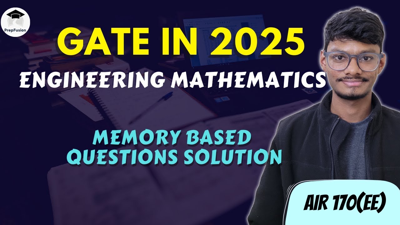 GATE 2025 Instrumentation(IN) Engineering Mathematica Solutions ...