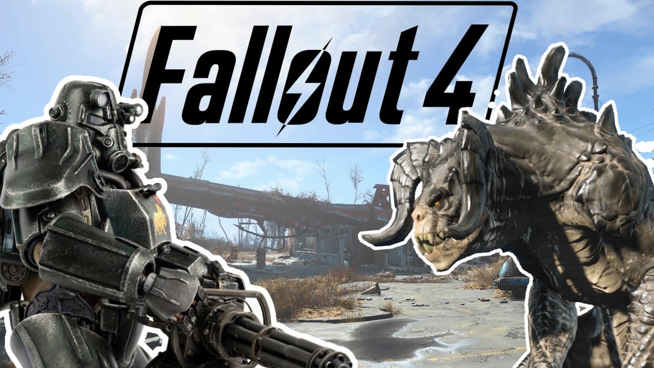 Deathclaw Tastes Freedom | Fallout 4 Funny/Random Moments - YouTube