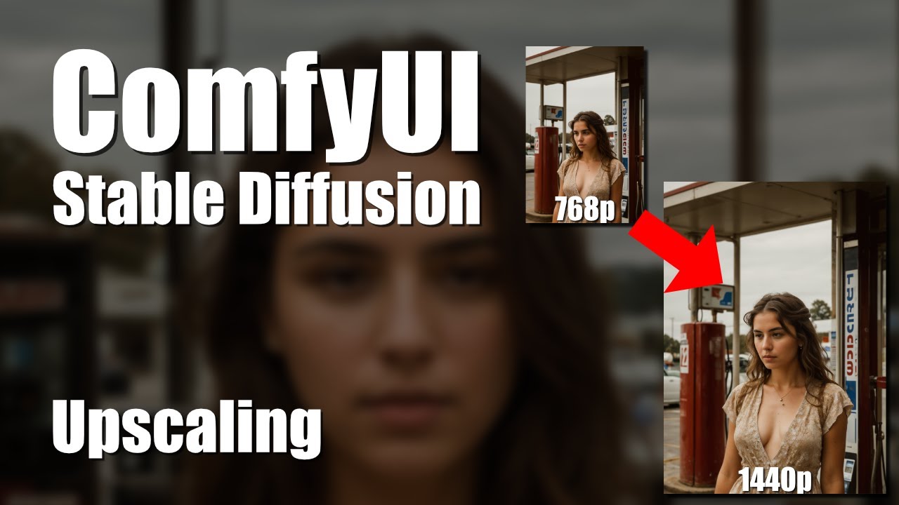 ComfyUI: Upscaling | Stable Diffusion | Deutsch | Englische Untertitel - YouTube