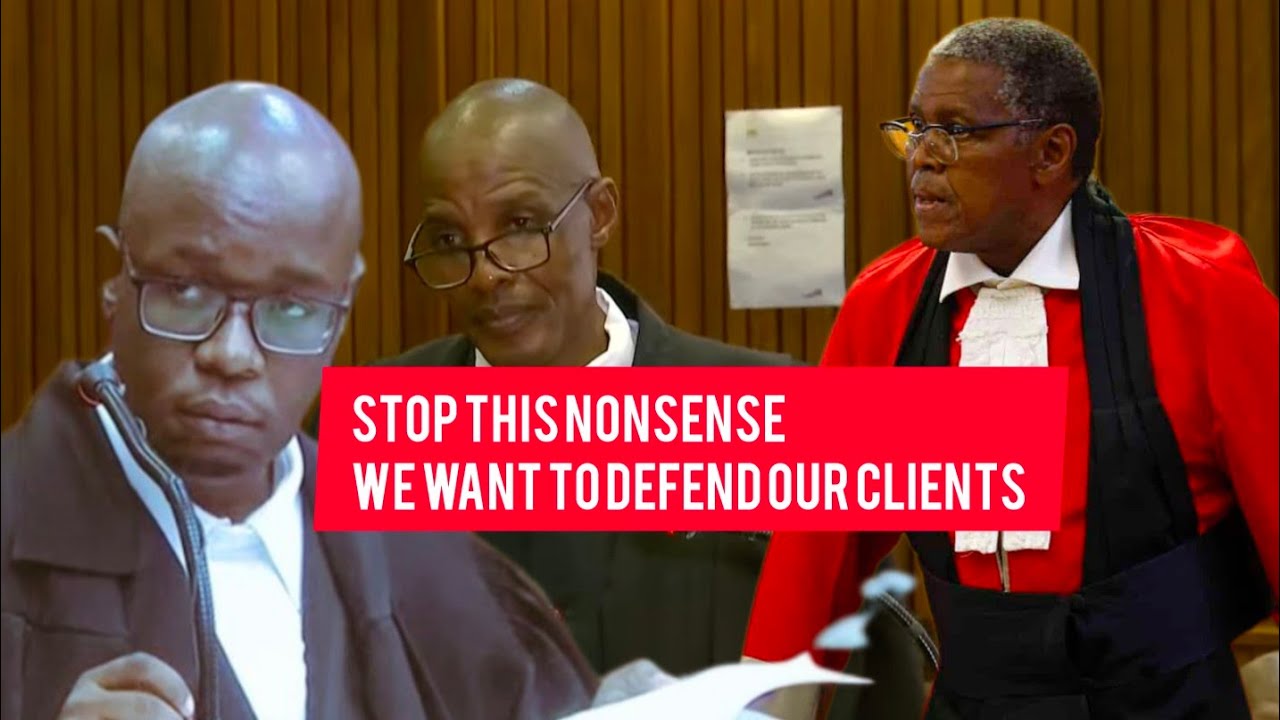 AdvMnisi is sick & tired of Sibanda's behaviour & is demanding all the ...