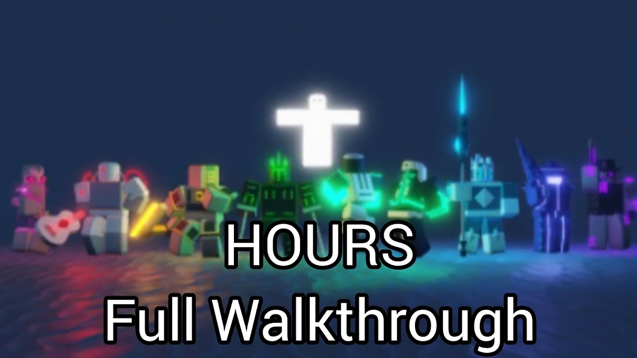 HOURS | Full Walkthrough | Roblox - YouTube
