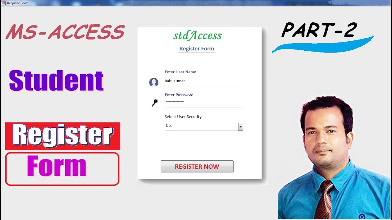 Create Student Registration Form In Access 2007 Part 2 YouTube Create Student Registration Form In Access 2007 Part 2 YouTube