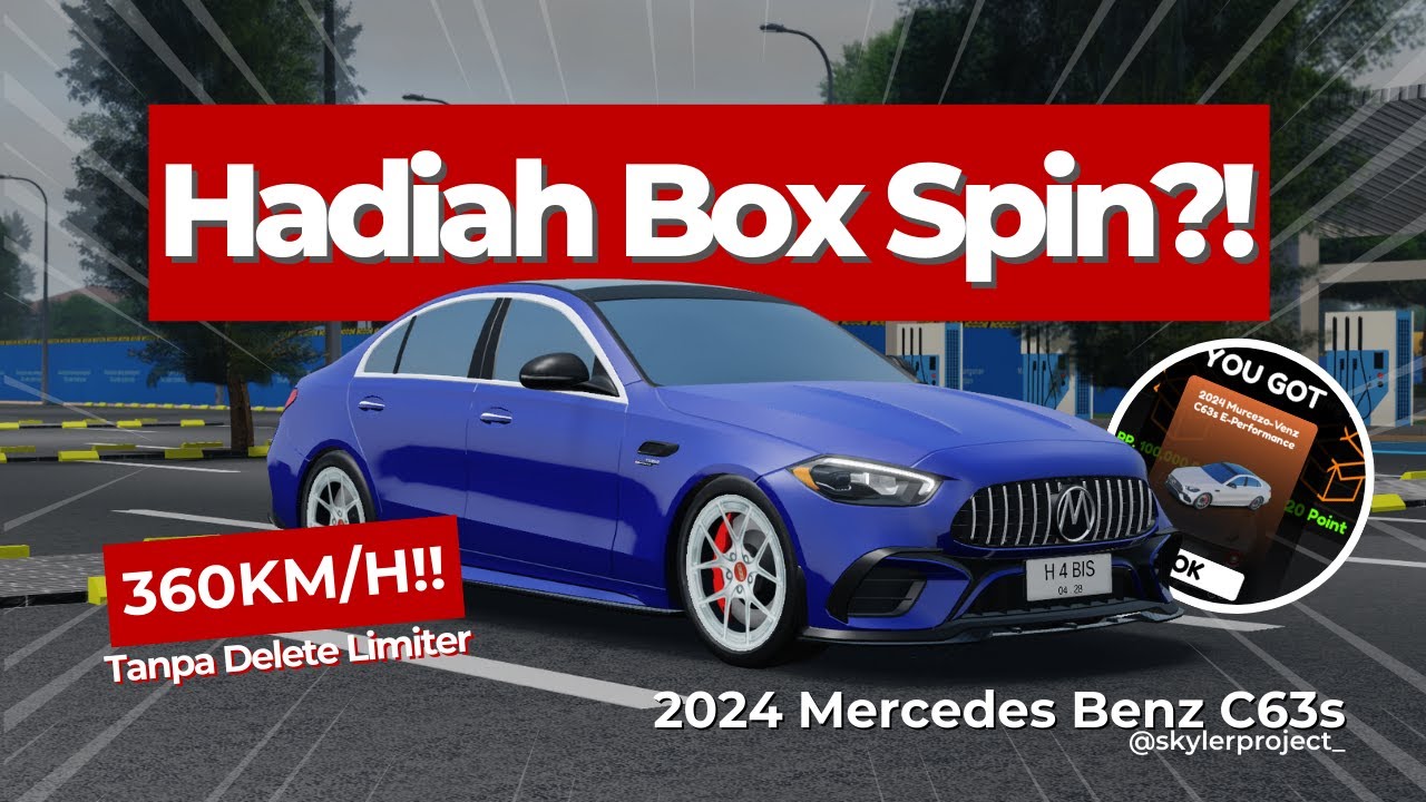 Mobil Hadiah Box Spin, 360KM/H Tanpa Delete Limiter? - 2024 Mercedes Benz C63s - REVIEW MOBIL ...