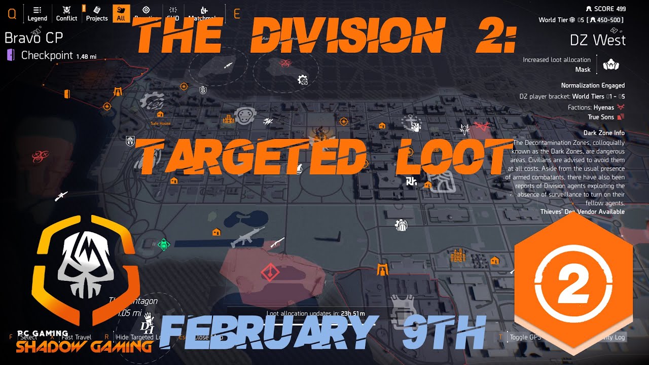 The Division 2 | Targeted Loot | February 9 - YouTube