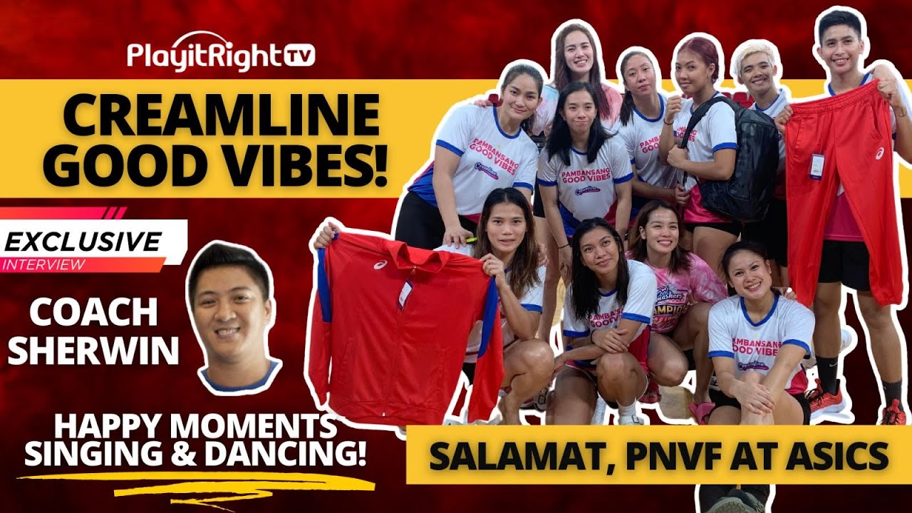 Creamline Good Vibes! - YouTube