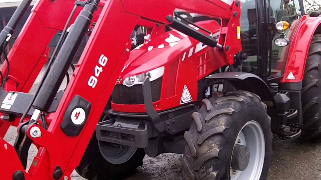 Massey Ferguson 5610 c/w MF 946 loader - YouTube