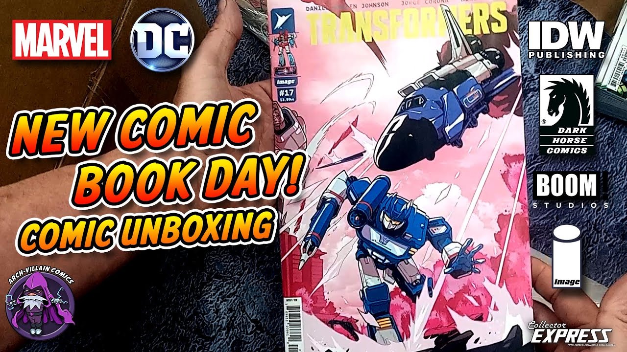 New COMIC BOOK Day - Marvel & DC Comics Unboxing February 12, 2025 ...