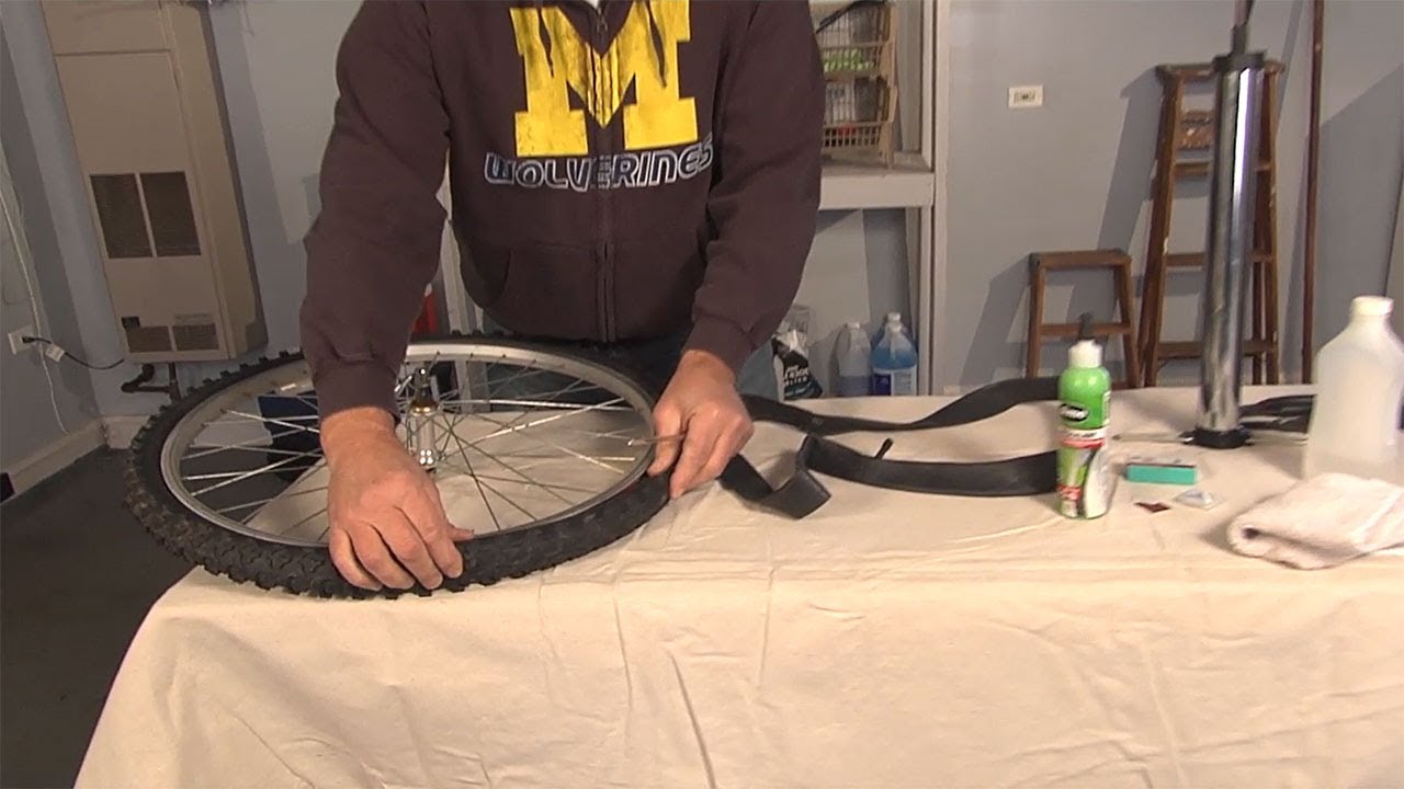How to Fix a Flat Bike Tire - YouTube