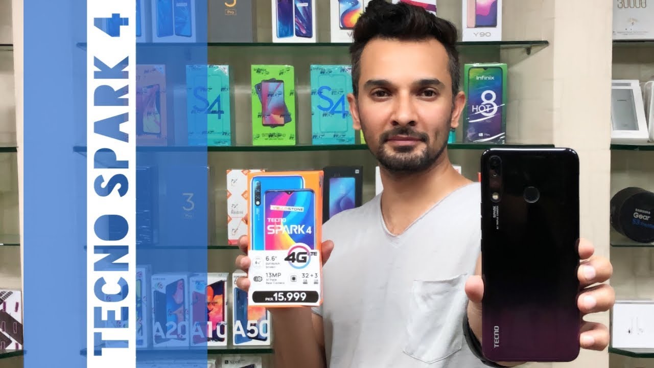TECNO SPARK 4 unboxing and review - YouTube