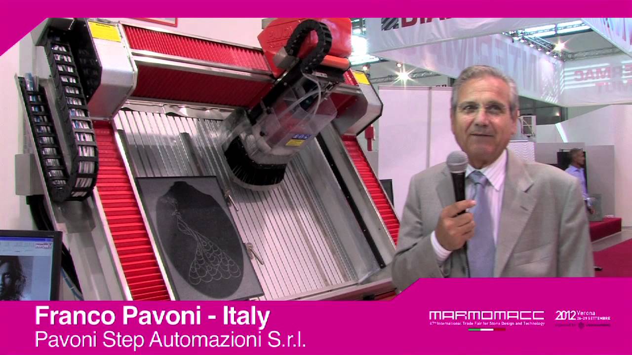 Marmomacc 2012: Franco Pavoni interview (Pavoni Step Automazioni S.r.l ...