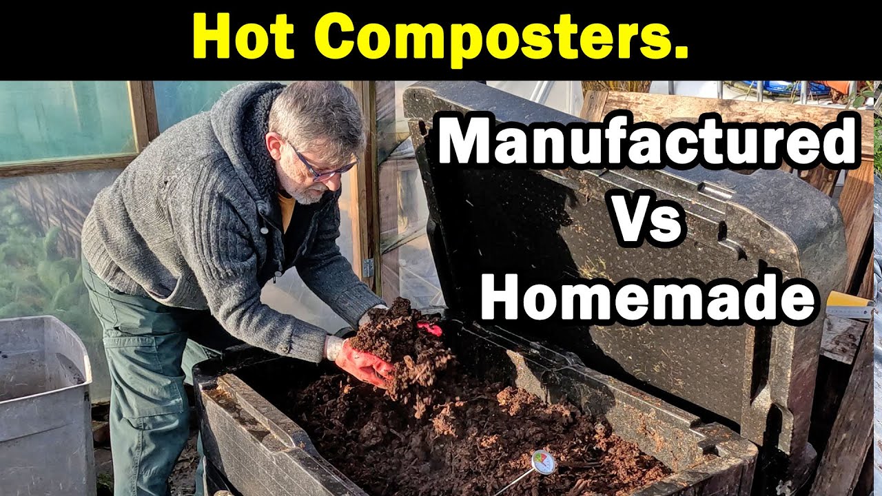 Hot Composter Update | DIY Hot Composter Emptying | Polytunnel Update ...