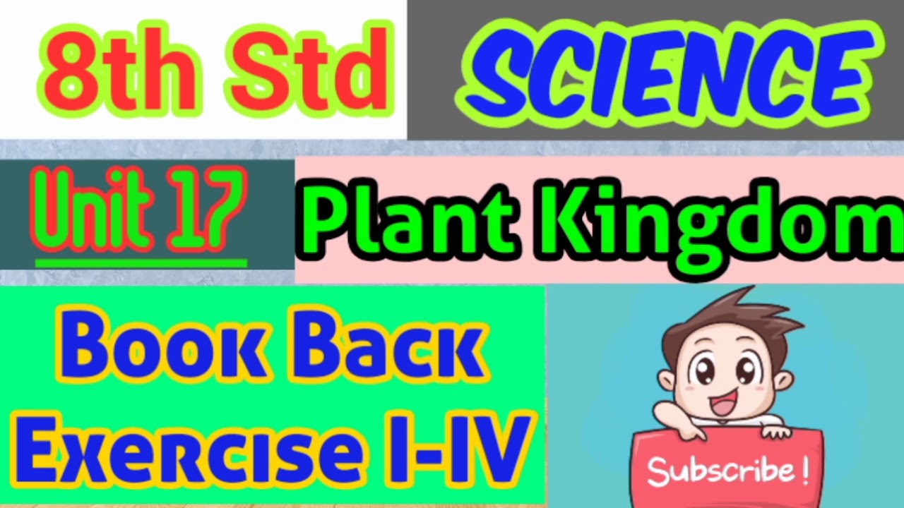 8thstd-science-unit-17-plant-kingdom-book-back-exercise-youtube