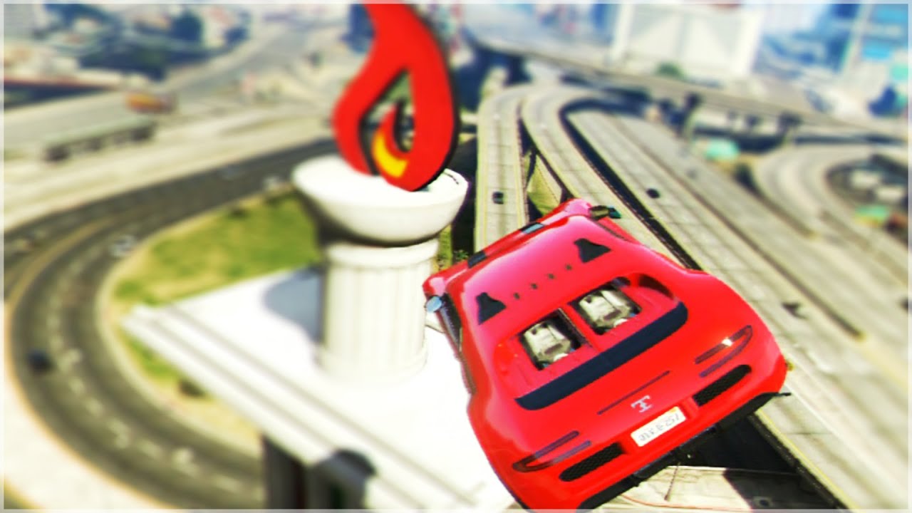 BEST GTA 5 STUNTS COMPILATION - YouTube