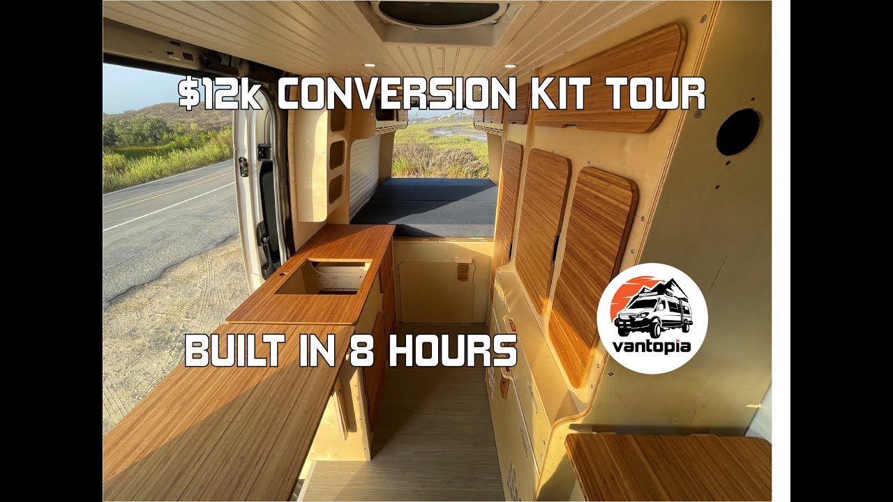 Vantopia Kit Tour - Easiest Way To Convert Your Van - YouTube