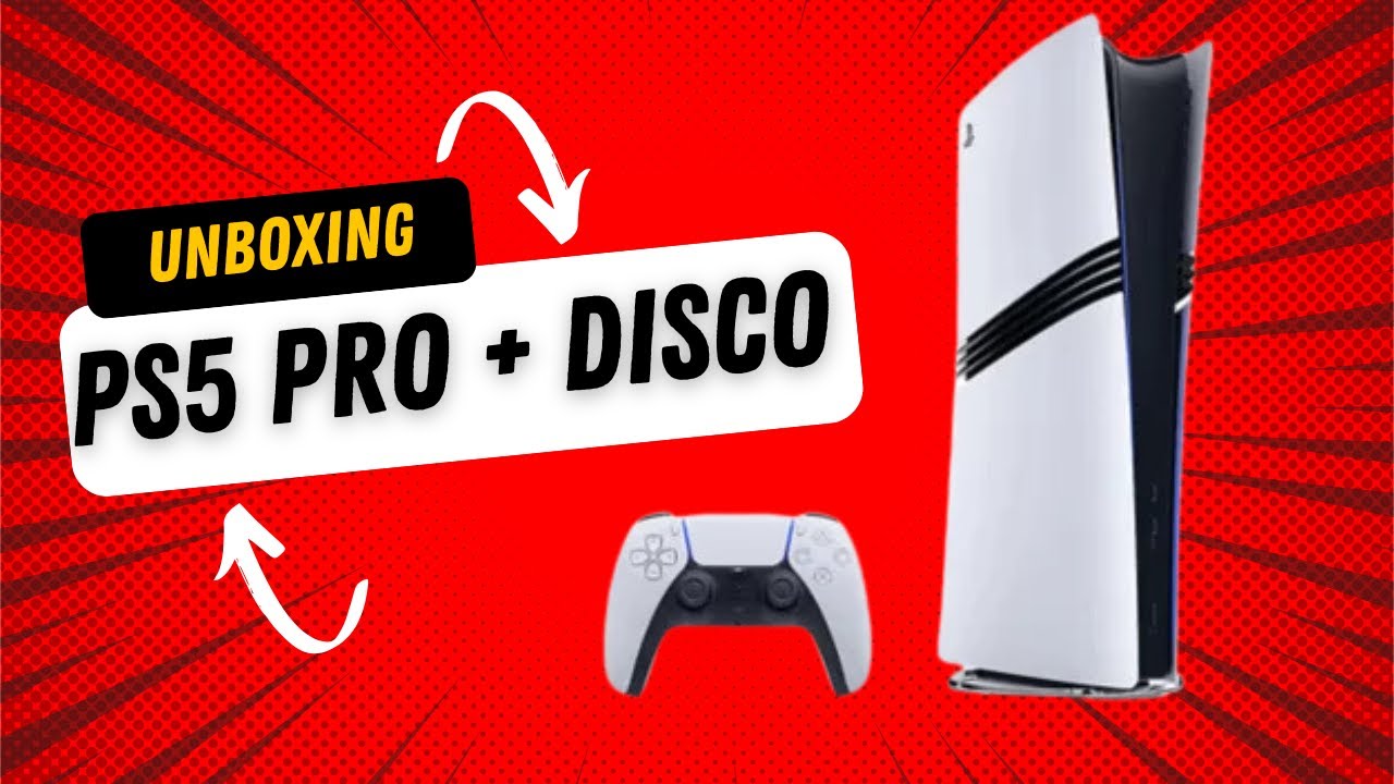 PS5 Pro + Disco Unboxing 🤦 - YouTube