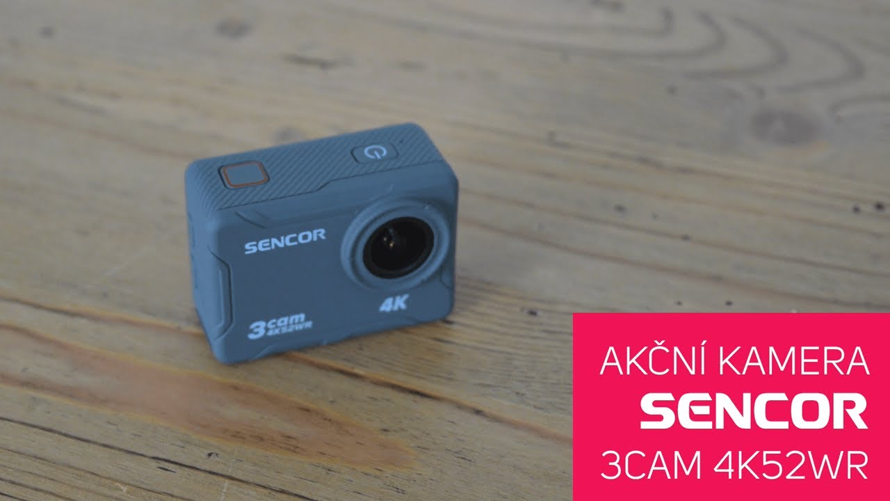 Unboxing akční kamery Sencor 3CAM 4K52WR - YouTube