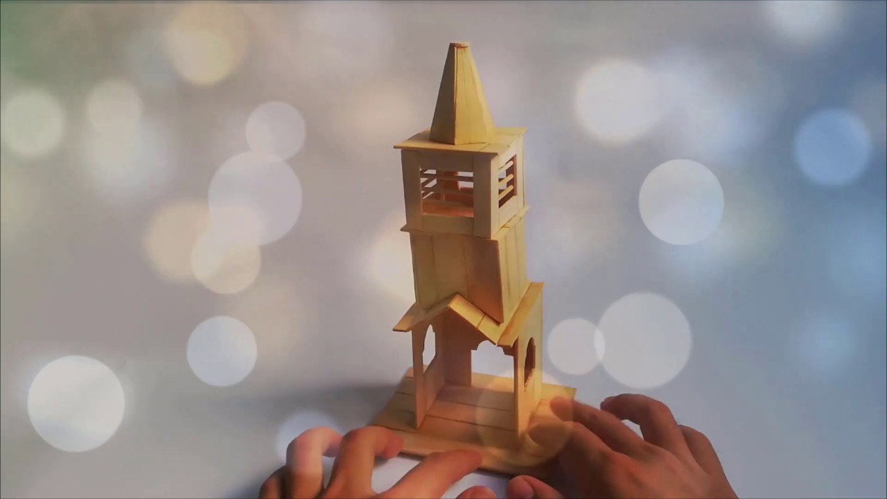 Make Model #1: How to make model church - DIY make model - YouTube