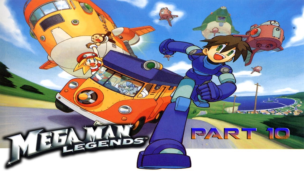 Mega Man Legends - Part 10 - Attack of the Gesellschaft - YouTube