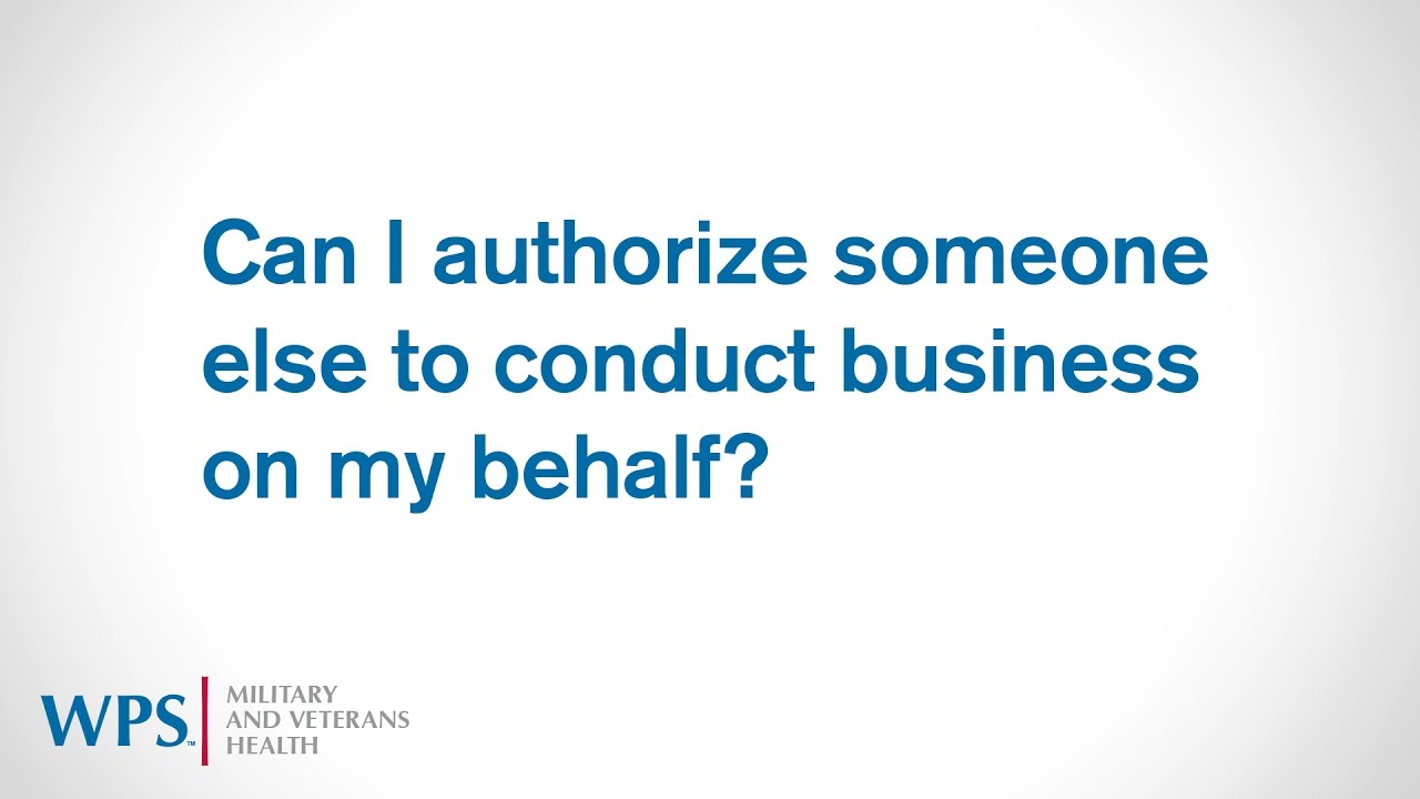 TRICARE4u FAQs - Authorization to Advocate - YouTube