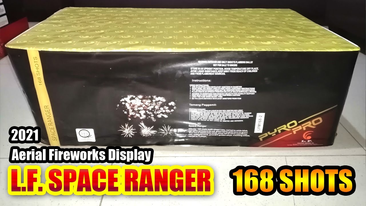 L.F. Space Ranger I 168 Shots I Aerial Fireworks Display 2023 ...