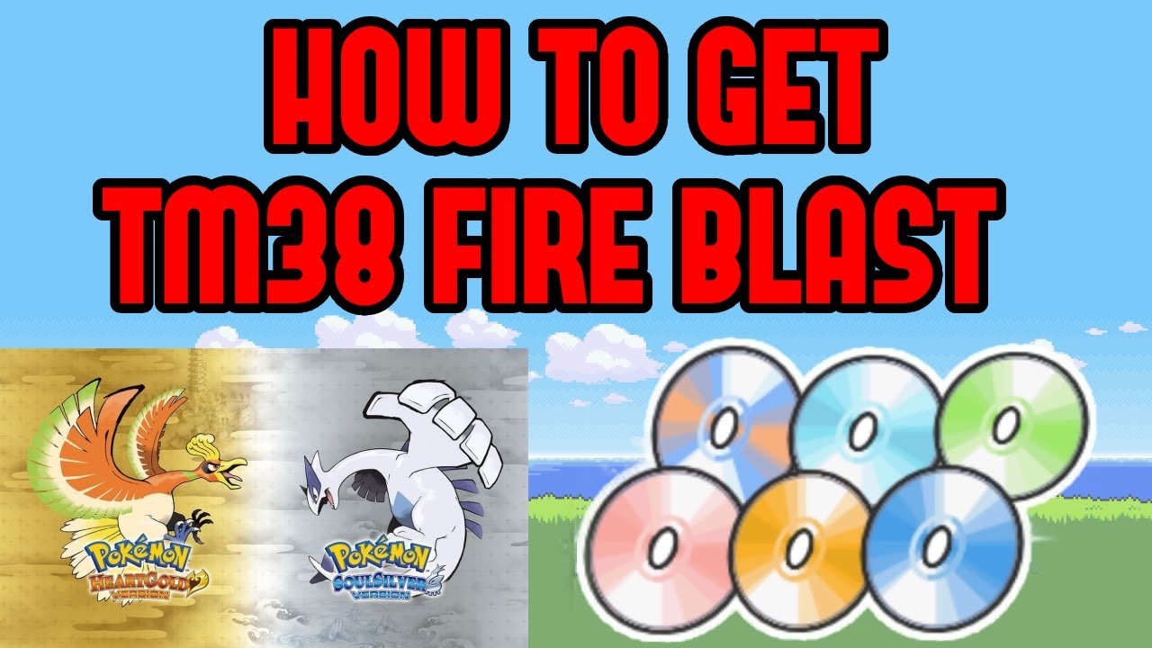 How to Get the TM38 Fire Blast in Pokemon Heartgold/Soulsilver - YouTube