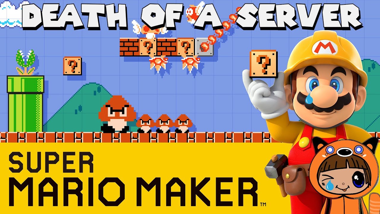 Super Mario Maker : Death of a server Wii U edition - YouTube