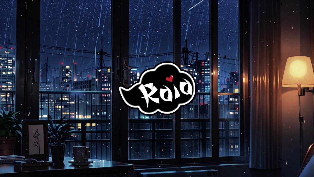 lo-fi chill vibe Cityscape Sounds 🌃 with rain to study work - YouTube
