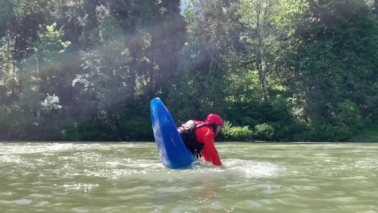 Whitewater Kayak Adventure: Snoqualmie River Class II - YouTube