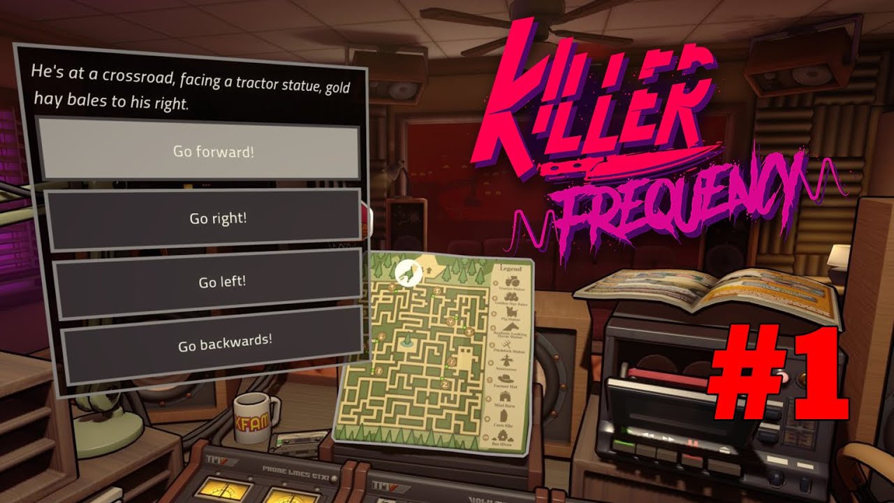 horror puzzle radio game Killer Frequency | part 1 - YouTube